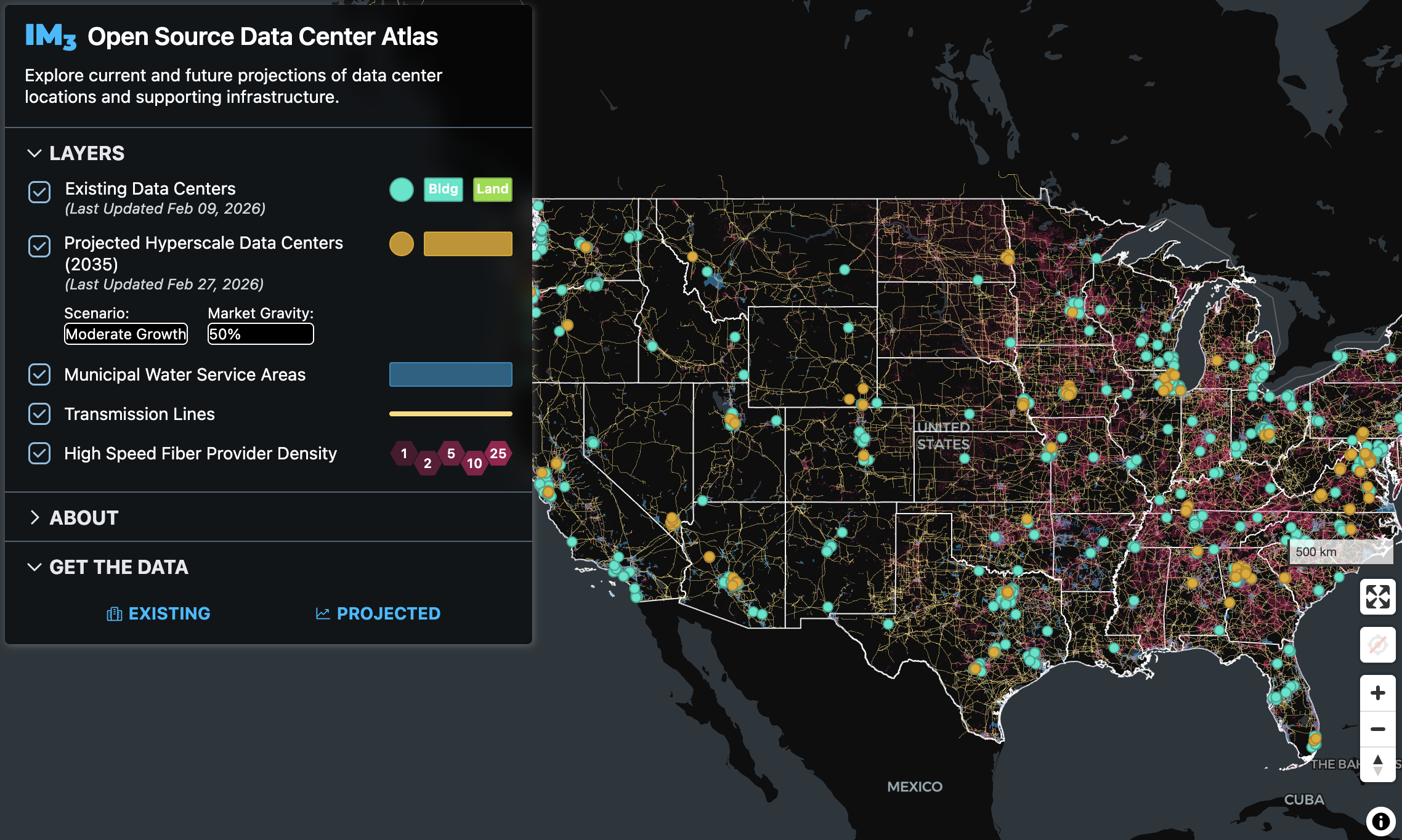 Open Source Data Center Atlas
